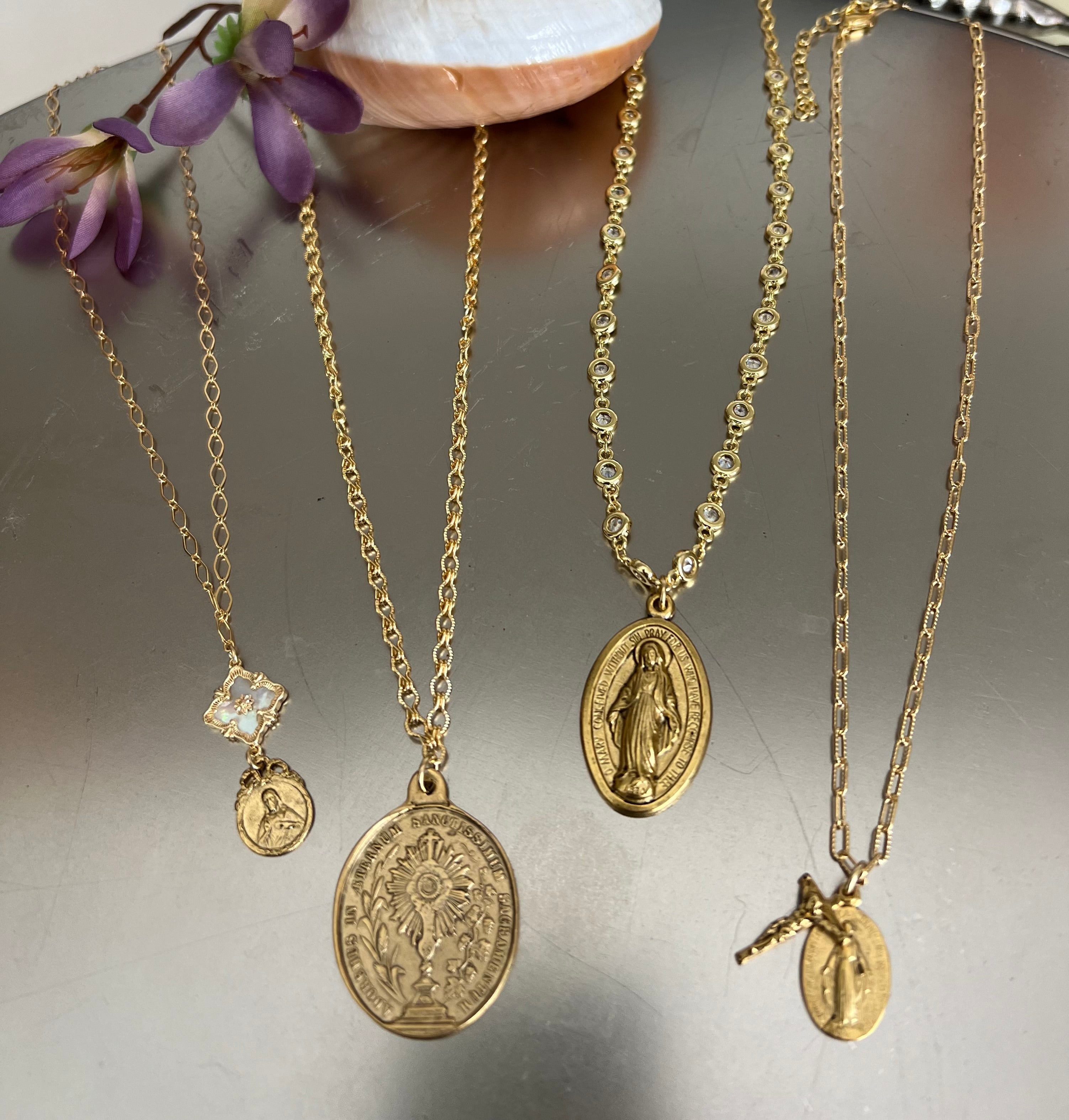 Gold Necklaces – Full of Grace, Divine Designs